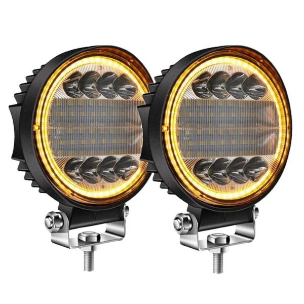 商品名:  Jufjsfy 2X 4 Inch 200W LED Work Light Combo Spot Off Road Driving Fog Lampブランド: Jufjsfy高さ: 10cm横幅: 15cm奥行: 25cm重量:...