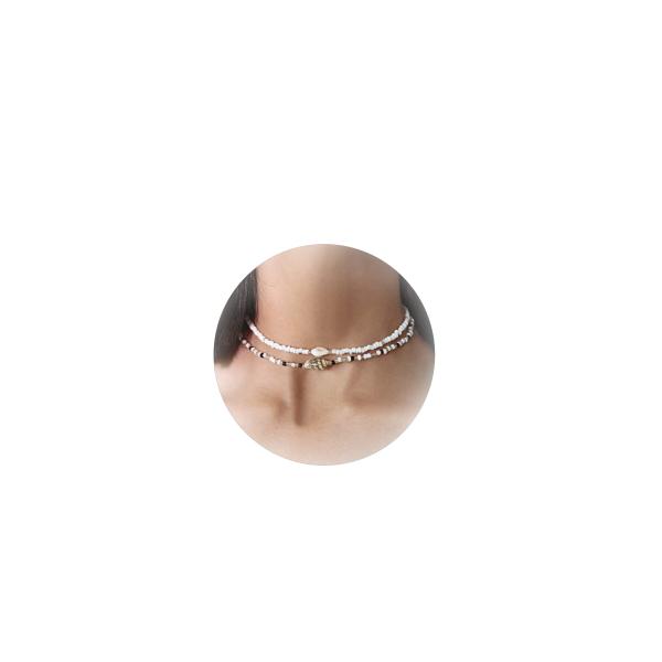 商品名:  choice of all White Puka Shell Necklace Bracelet Set Conch Clam Chips Hawaiian Surfer Seashell Necklaces Choker Je...