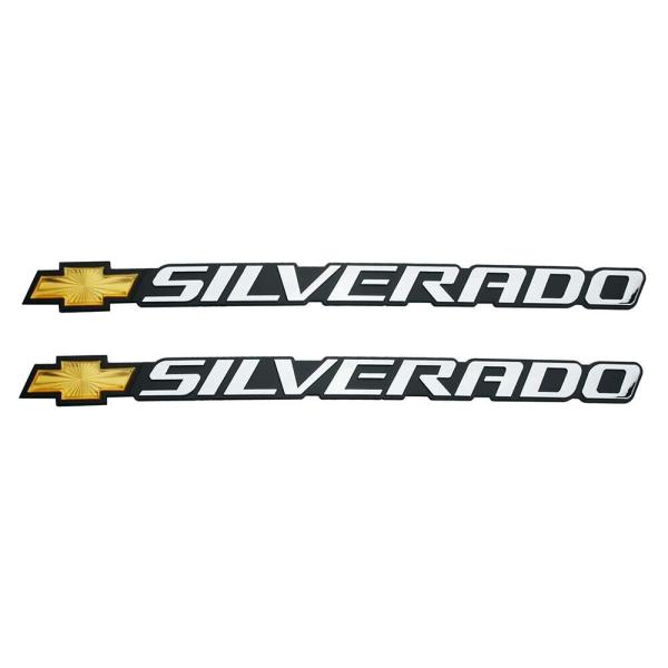 商品名:  3D Raised and Strong Adhesive Decal Letters Badge Emblems Compatible for Bowtie Silverado 99-07 Chevrolet 15114063...