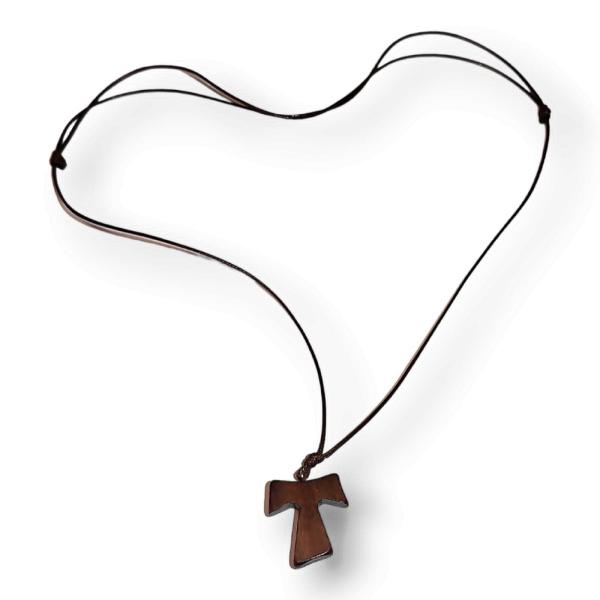商品名: Cruz para cuello TAO/調節可能な宗教ネックレス、木製クロス, ウッド, 宝石なし Cruz para cuello TAO/ADJUSTABLE RELIGIOUS NECKLACE, WOODEN CROSS...
