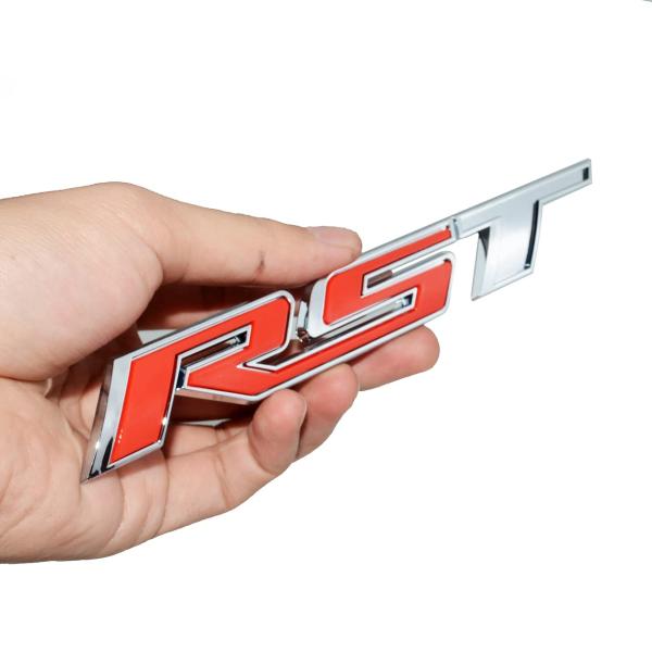 商品名:  1Pc Rear Tailgate RST Emblem 3D Letter Badge Replacement for Silverado Tahoe Yukon 2019-2021 (Chrome Red)ブランド: Gen...
