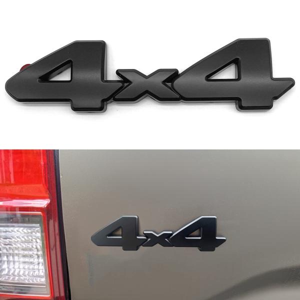 商品名:  VIVFAN Universal 4X4 Blackout Emblem Overlays Kit Full Coverage 3/M Adhesive Replacement for 4Run|Tac|Tun SUV Truc...