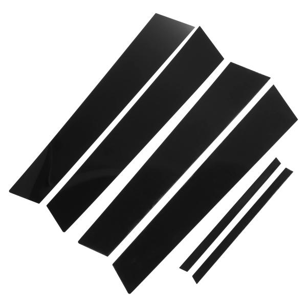 商品名:  X AUTOHAUX 6 Pcs Door Cover Panel Trim Pillar Posts Exterior Door Window Anti Scratch Stickers for Honda Civic Sed...