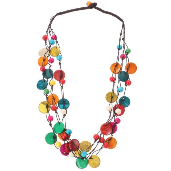 商品名:  IMIKEYA Bohemian Beads Necklace Bohemia Boho Beads for Women Fashion Jewelry Necklaceブランド: IMIKEYA商品サイズ: Medium高さ:...