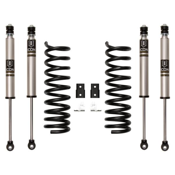商品名:  ICON 2.5" Lift, Stage 1 Suspension System, w/OEM Air Ride, Compatible with 2014-Up Ram 2500 4WD, K212541Aブランド: ICO...