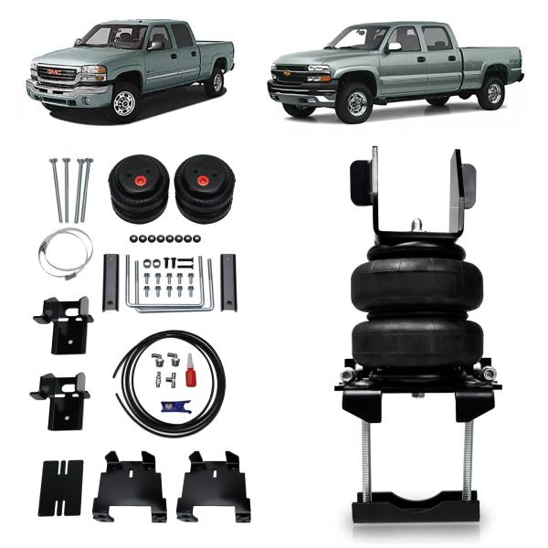 商品名: VIGOR エアスプリング サスペンションバッグキット 2007-2018 シボレー シルバラード 1500 GMC Sierra 1500 ピックアップに対応 交換用 ファイアストーン 2430 ライドライト 耐荷重5,000ポ...