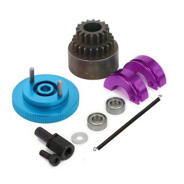 商品名:  NATEFEMIN Alloy Metal 2 Speed Pin Shoe 16-21T Gear Clutch Kit Flywheel Bearing for HSP 1/10 RC Accessory Partブランド:...