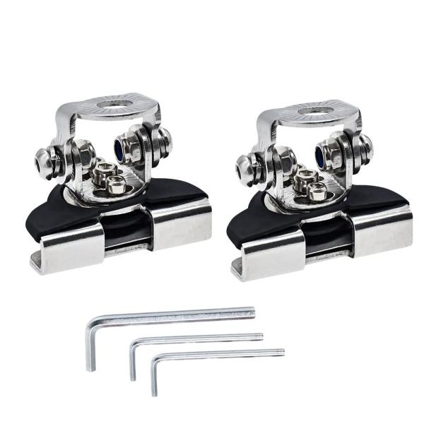 商品名:  GSRECY Universal LED Light Bar Mounting Bracket, Adjustable Pillar Hood LED Work Light Auxiliary Mount Bracket Cla...