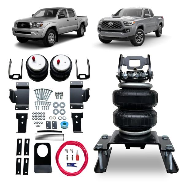 商品名: VIGOR エアスプリングバッグ サスペンションキット 2005-2023 トヨタ タコマ 4WD タコマ 4WD タコマ プレランナー 2WD車対応 リアエアヘルパースプリングキット 耐荷重最大5ポンド VIGOR Air Sp...