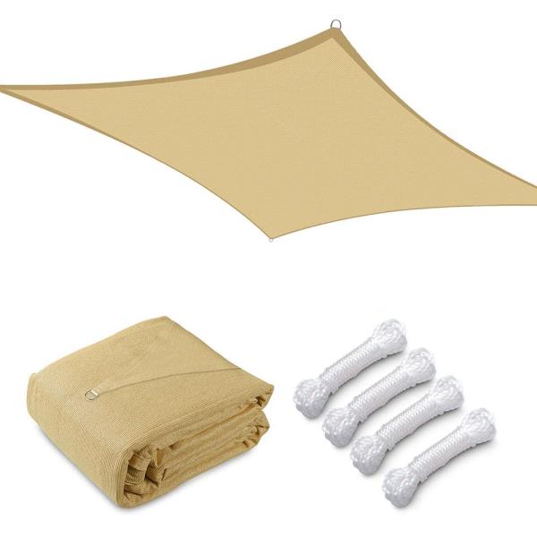 商品名:  Yescom 19x13 Ft Rectangle HDPE Sun Shade Sail Canopy 97% UV Block Outdoor Garden Lawnブランド: Yescom商品サイズ: 1 Packs-13...