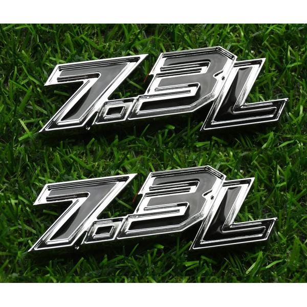 商品名:  2Pcs 7.3L Emblems 3D Power Stroke Turbo Side Badge Nameplate Decal Stickers Logo (Chrome)ブランド: Generic高さ: 15.2908c...