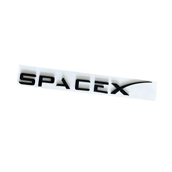 商品名:  1Pack SPACEX Letter Emblem Sticker Badge 3D Decals Compatible with Tesla Model 3 X Y S for Fender Side Rear Trunk ...