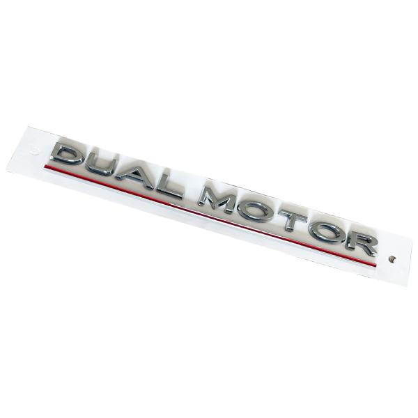 商品名:  1Pack Dual Motor Letters Emblem Compatible with Tesla Model 3 X S Y Letter Decal Performance Badge for Fender Side...