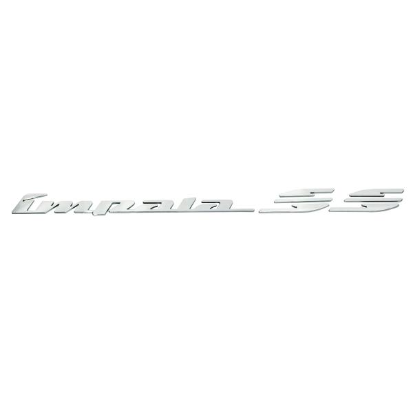 商品名:  1x Impala Ss Rear Quarter Panel Emblem 3D Letter Badge Sticker Decal Replacement for 1994 1995 1996 Impala (Chrome...