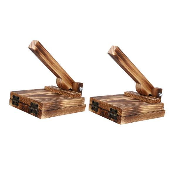 商品名:  Cabilock 2Pcs pasta maker machine dumpling presser dumpling molds tortilla press 12 inch comal for tortillas wood ...