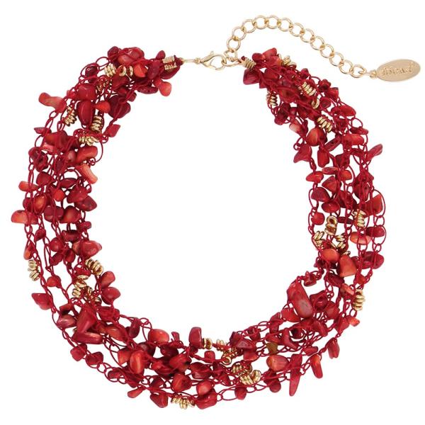 商品名: Bocar ネックレス 女性用 マルチレイヤー 5連 ステートメントカラー ビーズネックレス 女性用ギフト (NK-10694), ガラス素材、亜鉛合金。, 知らない Bocar Necklaces for Women, Mult...