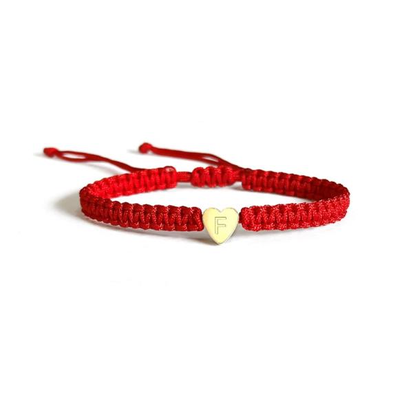 商品名:  Panifio Initial Bracelets for Men Women Teen Girls Adjustable Letter A-Z Handmade Braided String Bracelet Birthday...