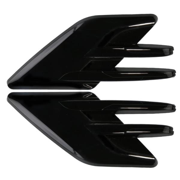 商品名:  2PCS Car Fender Vent Hood Decoration, Rear Fender Side Vent Trim, Fender Side Air Vent Cover Trim Replacement ABS ...