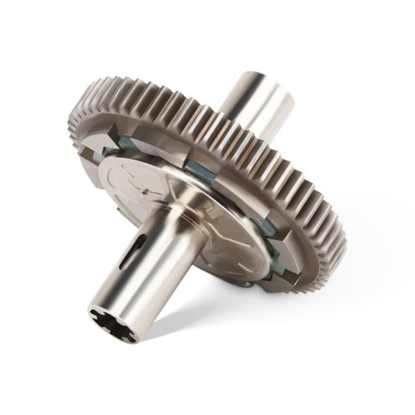 商品名:  Slipper Spur Gear, Metal Steel 57T 0.8Mod Slipper Set Replacement Part, Silver Strong Wear Resistance Slipper Spur...