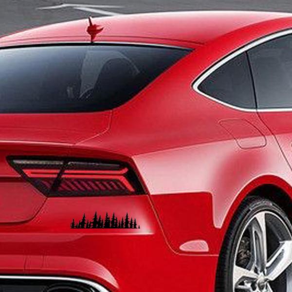 商品名:  Fogfar 2 PCS Car Stickers, Pine Tree Forest Sticker, Auto Body Decals, Mountains Graphic Logo Decals, Stickers for...