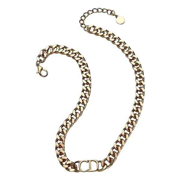 商品名:  RAYWE 18K Gold Plated Cuban Chain Choker Letter Initial Stainless Steel Non-18K Gilded for Women Fading Dainty Nec...