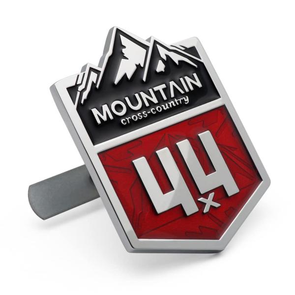 商品名:  1X Front Grille Mountain 4x4 Cross Country Metal Car Sticker Off Road Racing Decal Emblem Badge Fits Off-Road Car ...