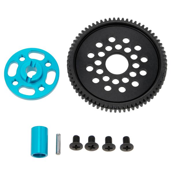 商品名: DKKY RCカー メタル平歯車 68T ハイスピードギアセット 06M タミヤ TT02#54500 OPアップグレードパーツ DKKY RC Car Metal Spur Gear 68T High Speed Gear Se...