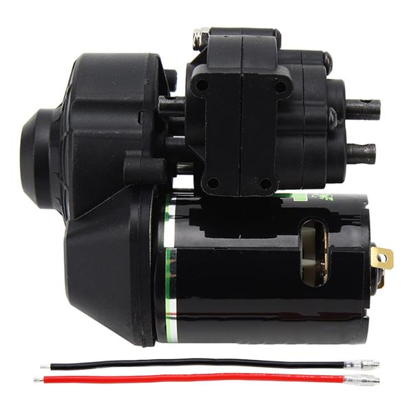 商品名:  RC Transmission Gear Box, Low Noise Strong Magnetic Force Gearbox with 27T Brush Motor for Axial 1/10 SCX10 RC Tra...
