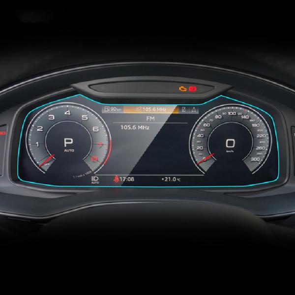 商品名: QUNINE アウディQ7 Q8 Q8S 2018-2023車のインテリアパネルツールダイヤフラムLCDスクリーン強化ガラス薄い保護層用 QUNINE for Audi Q7 Q8 Q8S 2018-2023 Car Interi...