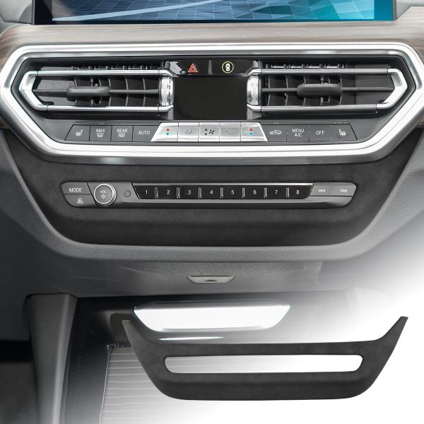 商品名:  FDAIUN Center Consoles Multimedia CD Control Panel Decorative Frame Sticker alcantara Style Panel Sticker Interior...