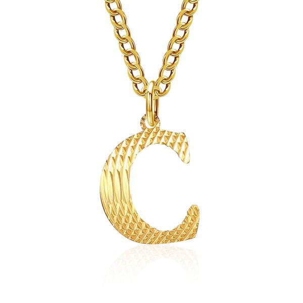 商品名: Nanafast ステンレススチール イニシャルネックレス 女性用 A-Z 文字ペンダント チョーカーネックレス シンプルなパターンの表面デザイン 彼女へのジュエリーギフト, ステンレス鋼, ステンレススチール Nanafast ...