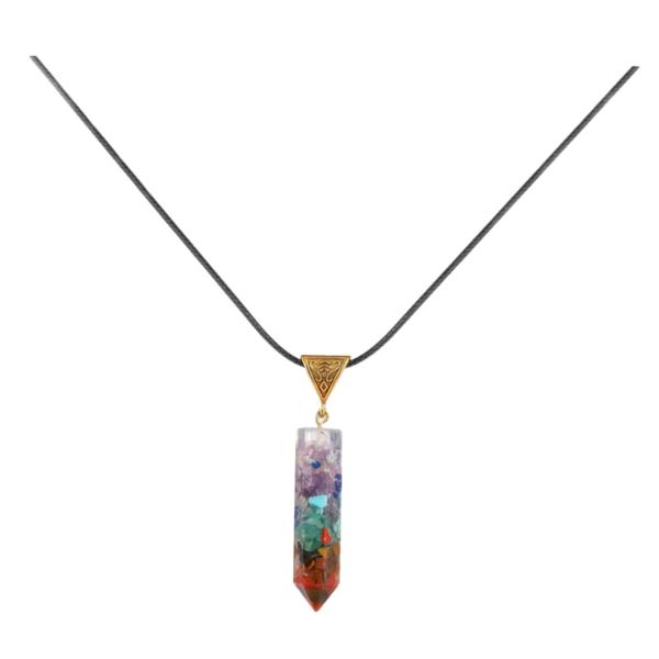 商品名:  USHOBE Colorful Rough Stone Necklace Women's Lockets Women's Choker Necklaces Crystal Necklaces for Women Necklace...