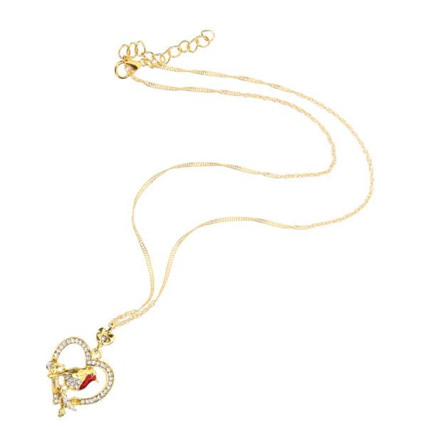 商品名:  KESYOO Bird Necklace Necklaces for Women Trendy Cardinal Gifts for Women St Louis Cardinals Heart Necklaces Women'...