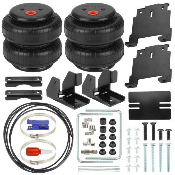 商品名: リアエアヘルパースプリングエアバッグサスペンションキット 2007-2018 GMC シエラ 1500 2007-2017 シボレー シルバラード 1500 4WD エアバッグ 交換用 # Firestone 2430 W21-7...