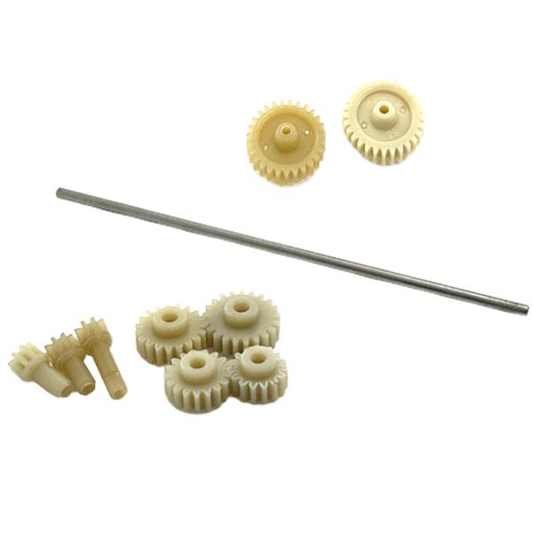 商品名:  Fancyes RC Car Gears and Shaft Set with 8T Main Gears, 29T/27T Reduction Gear, 15T/17T/19T/21T Motor Gear Fit for ...