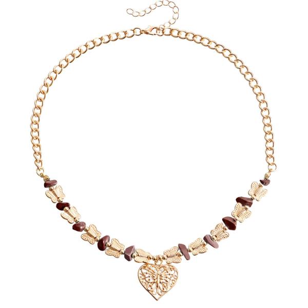 商品名:  Pearls Y Necklace for Women Long- Girls Turquoise Beads Necklace Long Knotted Stone Multi Strand Layer Necklace Ha...