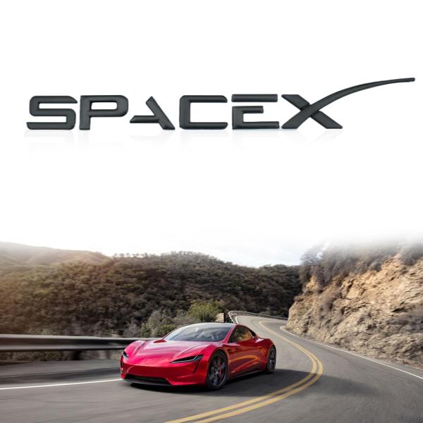 商品名:  ONKENTET SpaceX Emblem Decal Sticker Compatible with Tesla Model 3 Model Y Model X Model S Semi Cybertruck Space X...