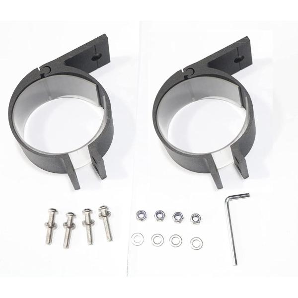 商品名: syhvu チューブクランプ取り付けブラケット (3インチ) syhvu Roll Bar Tube Clamp Mounting Bracket - Aluminium Alloy Light Bars for Trucks -...