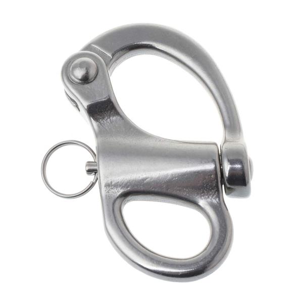 商品名:  Stainless Steel Rigging Sailing Fixed Bail Snap Shackle Fixed Eye Snap Hook Sailboat Sailing Boat Yacht Livingブランド...