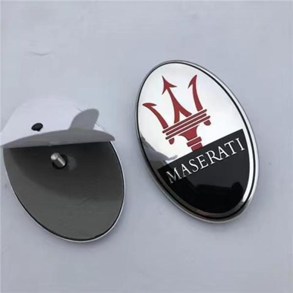商品名:  CMAOS for Maser Ghibli GT Car Auto Front Hood Emblem Sticker Decal Badge Logo Black(Silver&amp;Black)ブランド: CMAOS高さ...