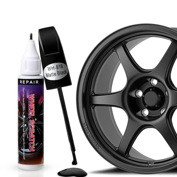 商品名:  TUTUDOW Matte Black Car Rim Touch Up Paint, Quick And Easy Wheel Scratch Repair, Car Wheel Scratch Repair Touch Up...