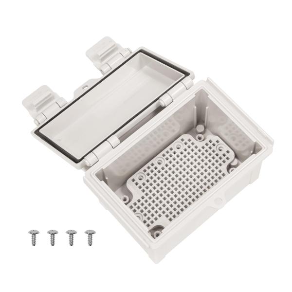 商品名:  BOXCO AGQ Series IP67 Waterproof, IK08 Shockproof, Outdoor Electrical Junction Box - 3.94' x 5.91' x 3.54' - Inclu...