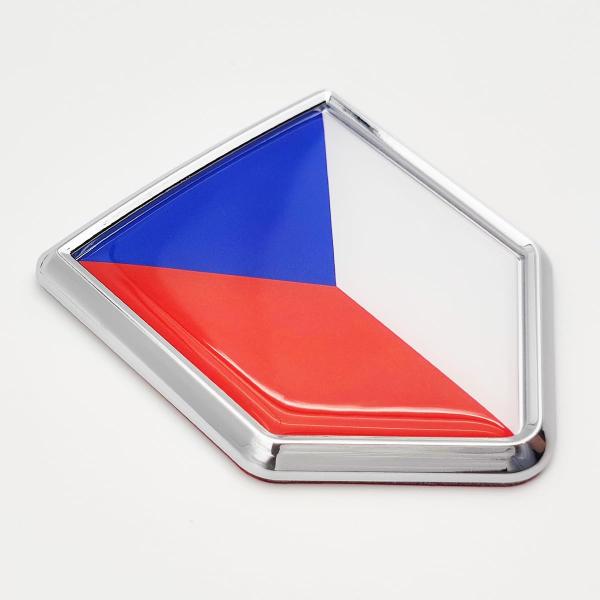商品名:  Overdecor 2 Pack Czech Republic Flag Decal Czechia Sticker Emblem Flags for Carブランド: Overdecor商品サイズ: 2 x 2.4 Inche...
