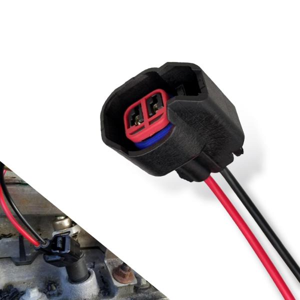 商品名:  Miytsya 1 PC Car Fuel Injector Connector, EV6 EV14 Connector Harness Plug Replacement, Standard Motor Product Inje...