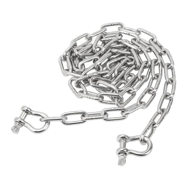 商品名:  Boat Anchor Chain, 316 Stainless Steel Marine Grade Anchor Leads Chain with Double 5/16in Shackles, 6.6 Foot Boat ...
