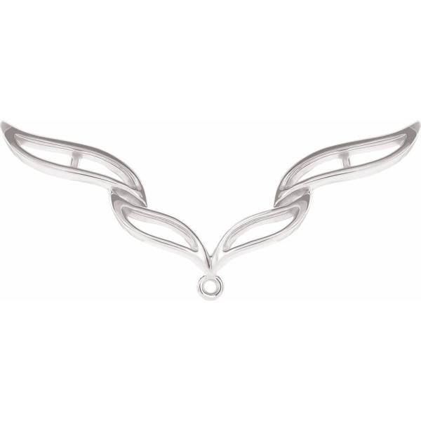 商品名:  Platinum Necklace Center Jewelry Finding (Mounting Only, Not All Stones Included)ブランド: Ryan Jonathan Fine Jewelry商...