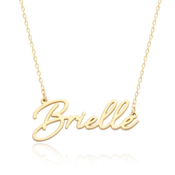 商品名:  Script Name Necklace, Personalized Name Necklace, Custom Name Necklace, Mother's Day Gift, Gold Name Necklace, Gif...