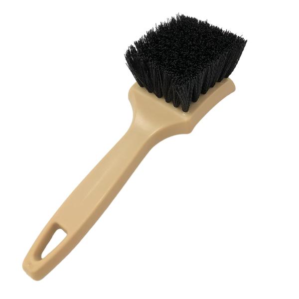 商品名: Ziciner 洗車ブラシ 傷なし ホイール&amp;タイヤブラシ 車のリム用 ショートハンドル 硬い毛タイヤクリーナー 車のディテール用 自動クリーニングブラシ 車内&amp;外装用 (カーキ) Ziciner Car Wash...