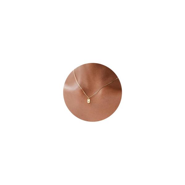 商品名: FLNEOO イニシャルネックレス 女性用 上品な14Kゴールドメッキ レターネックレス 名前入り ゴールドイニシャルネックレス 女性用 トレンディなチョーカータグペンダント ギフト ゴールドジュエリー, 金メッキ, キュービック...