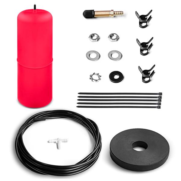 商品名: VIGOR 60818 エアスプリングサスペンションバッグキット 2009-2022 Ram 1500/1500クラシックピックアップに対応 リアエアスプリング 最大2,000ポンドの負荷レベリング容量 (レッド) VIGOR 1...